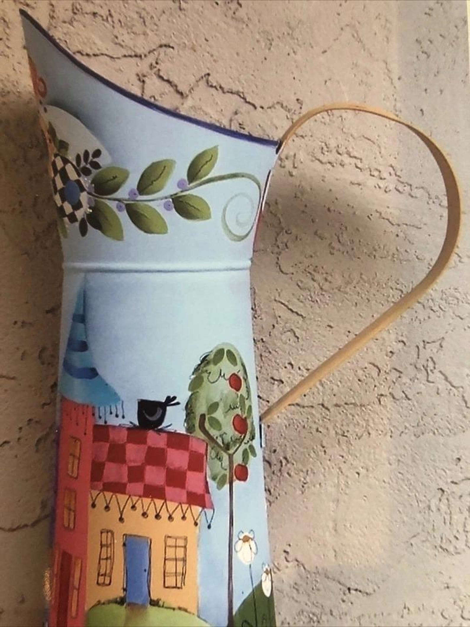 Tole Painting Pattern Packet: the Village Can by Shara Reiner - Etsy