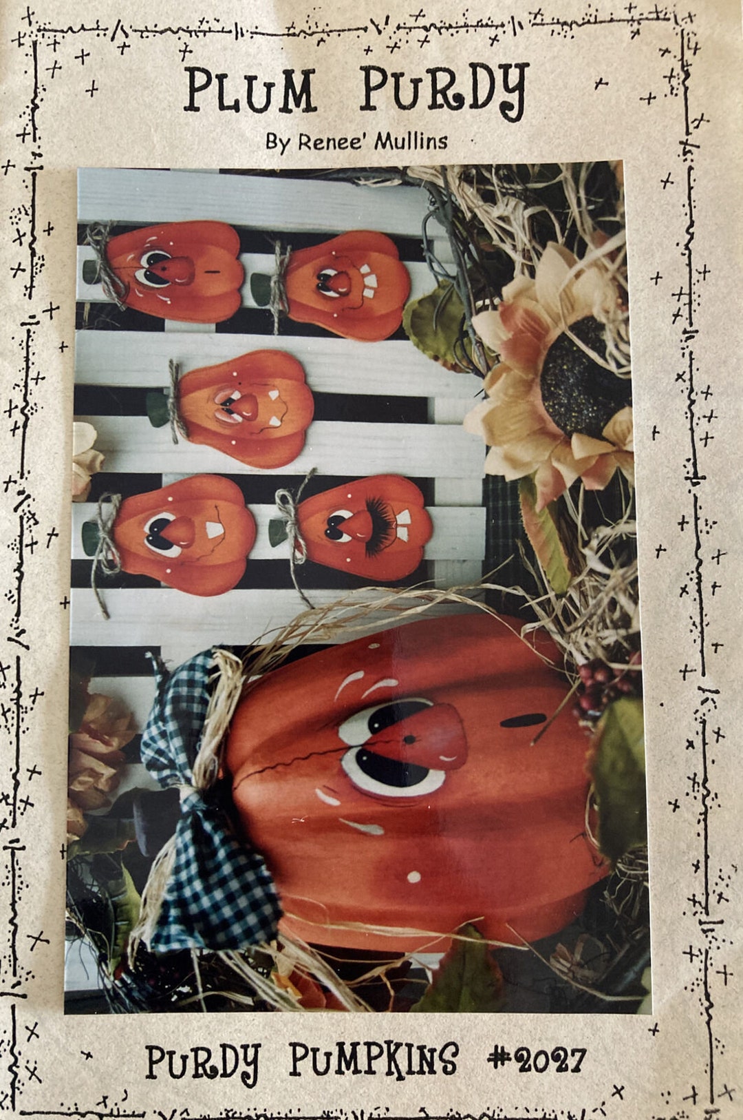 Decorative Tole Painting Pattern Packet: Purdy Pumpkins by Renee ...