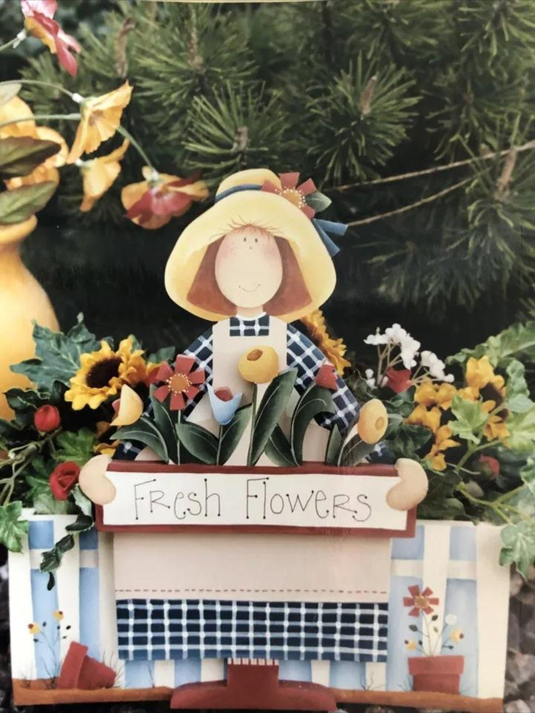 Tole Painting Pattern Packet: Fresh Flowers by Sue Jernigan - Etsy