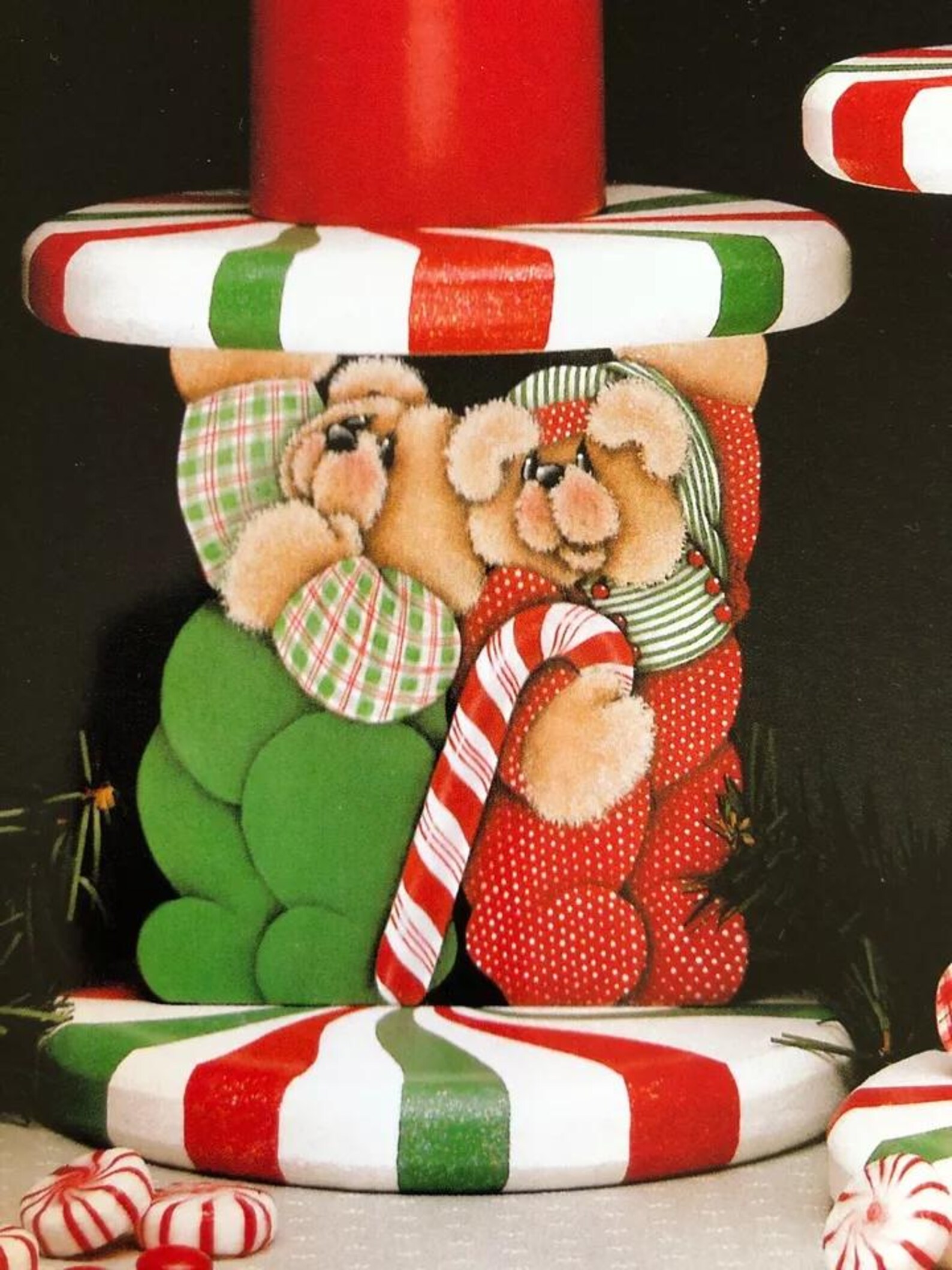 Vintage Holiday Tole Pattern : Peppermint Pranksters by Debbie Mitchell ...