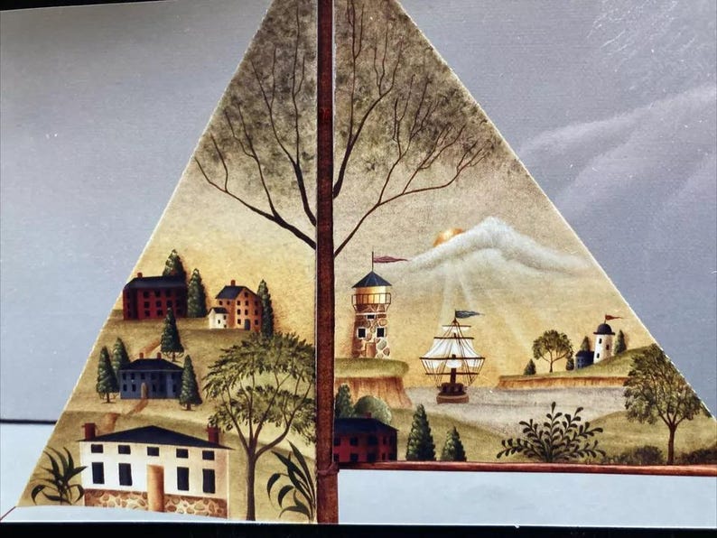 Tole Painting Pattern : Porter Sailboat by Betty Caithness - Etsy