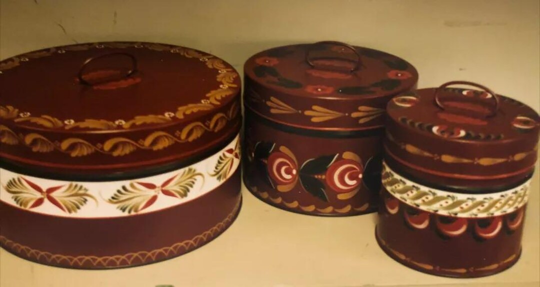 Vintage 1996 Tole Painting Pattern: Traditional Tinware Designs by ...