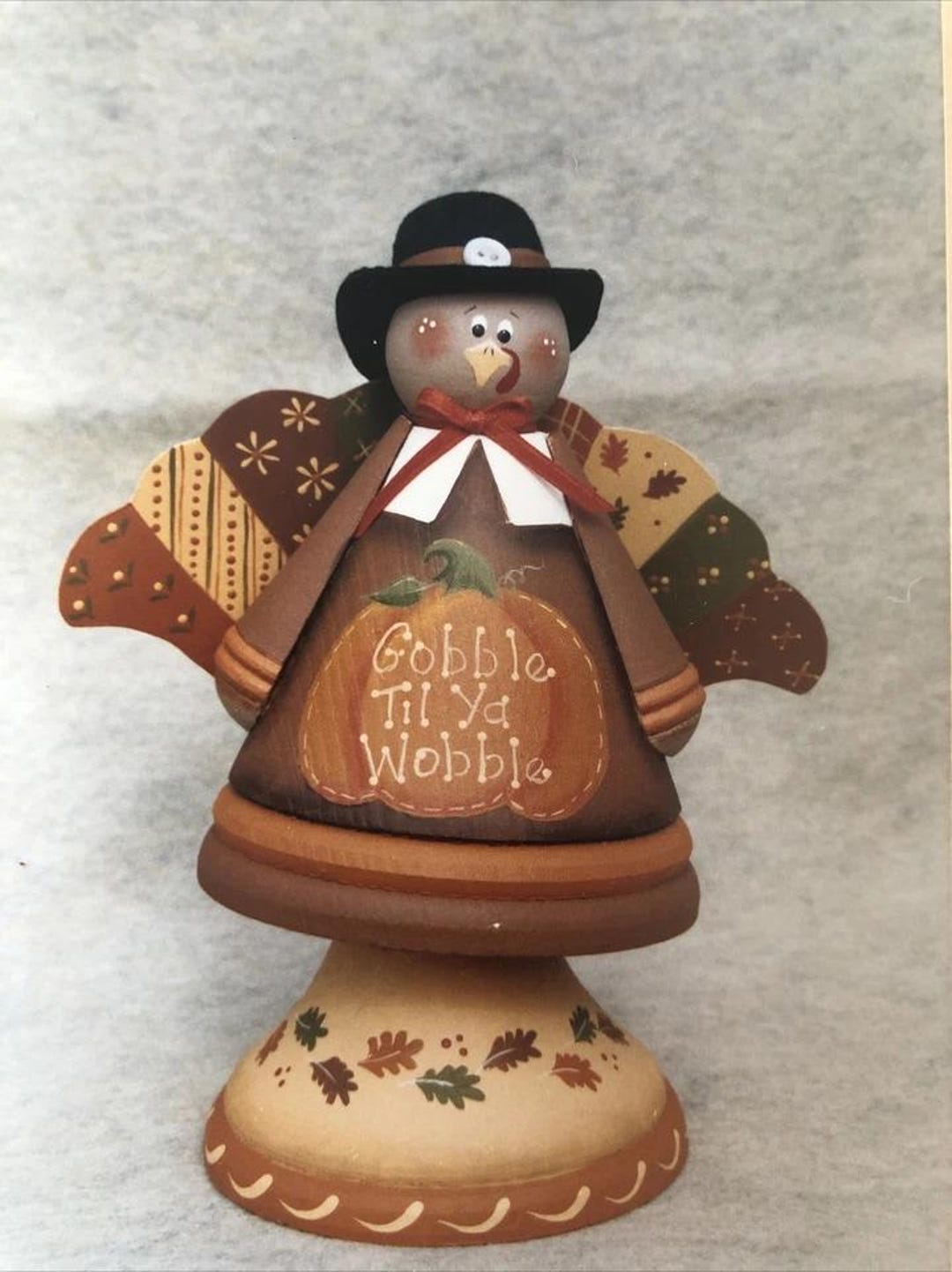 Tole Painting Pattern Packet: Gobble Till Ya Wobble Turkey by Chris ...