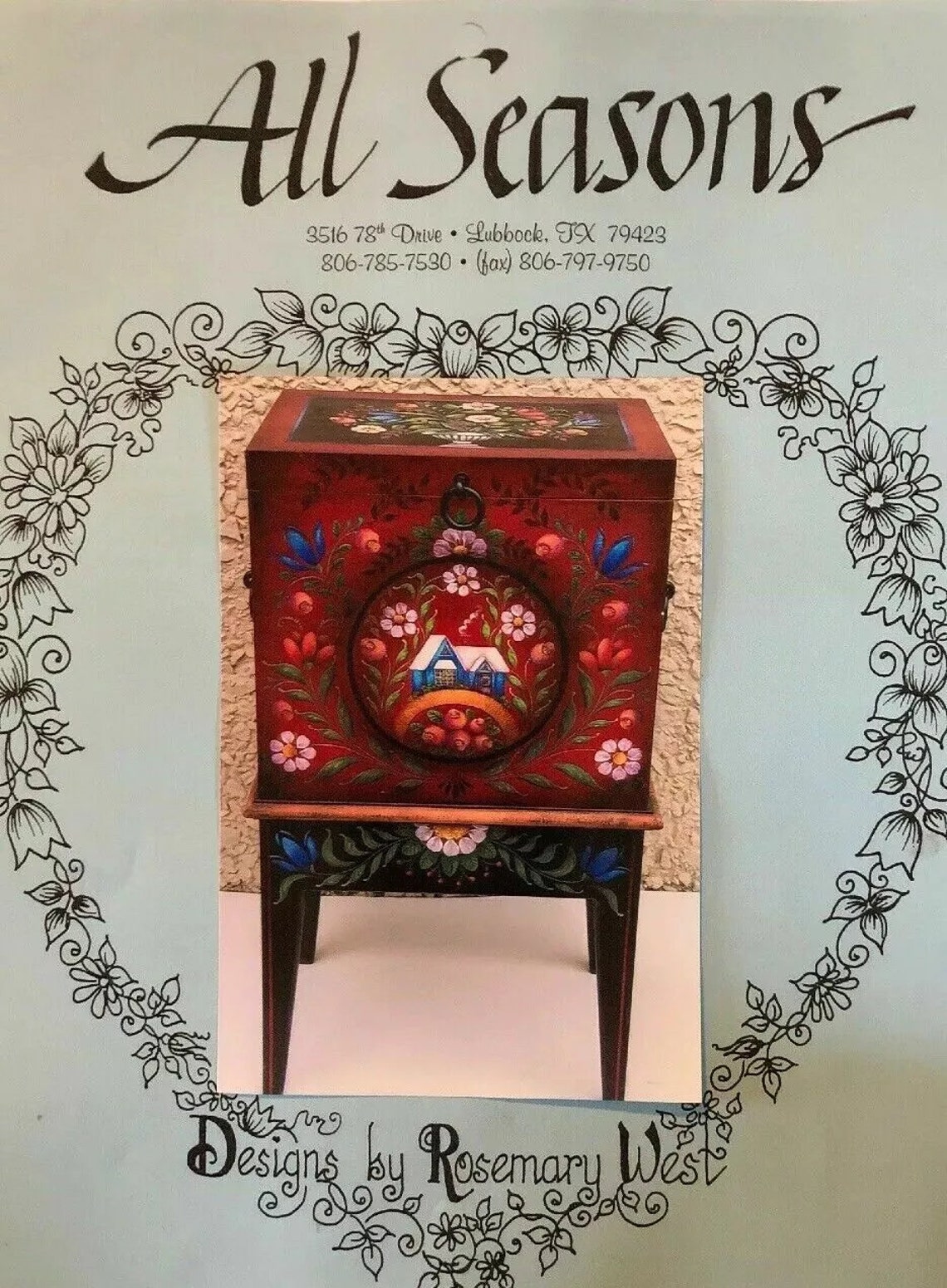 Deluxe Decorative Tole Painting Pattern Packet: There's No Place Like ...