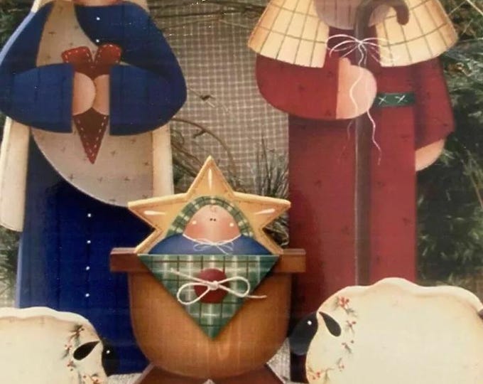 Tole Painting Pattern: Snowman Bird Watcher by Renee Mullins 2003 - Etsy