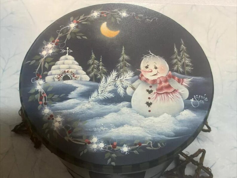 Tole Painting Pattern : Igloo Sweet Igloo by Jamie Mills Price - Etsy