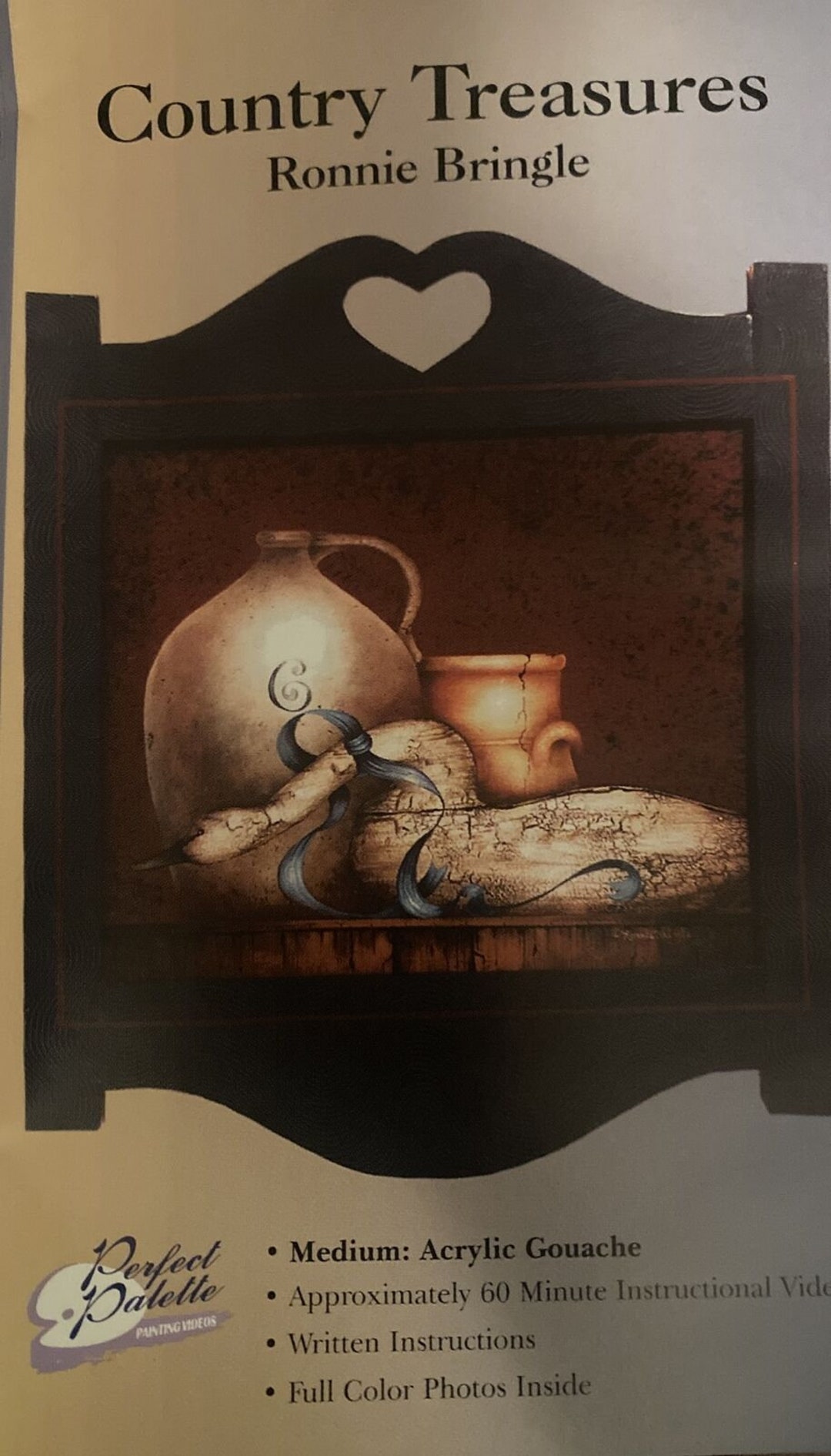 Decorative Tole Painting Pattern Packet: Country Treasures by Ronnie ...