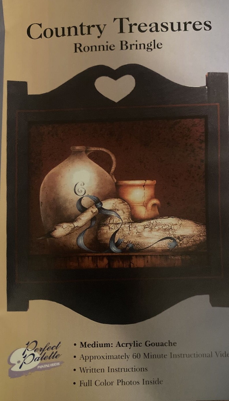 Decorative Tole Painting Pattern Packet: Country Treasures by Ronnie ...