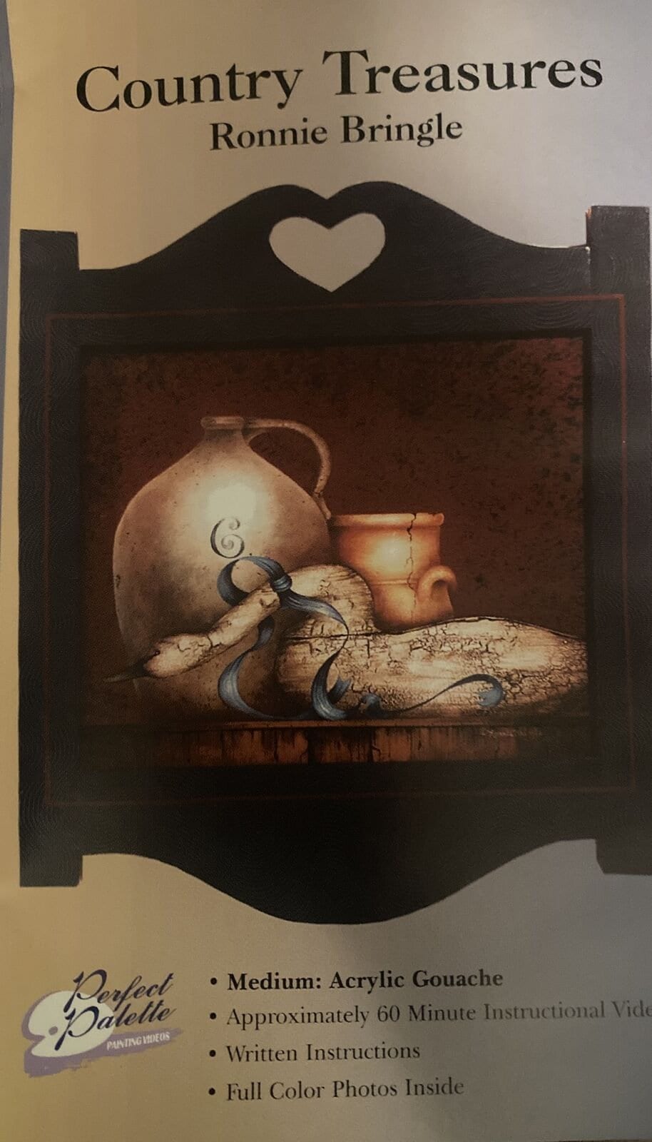 Decorative Tole Painting Pattern Packet: Country Treasures by Ronnie ...