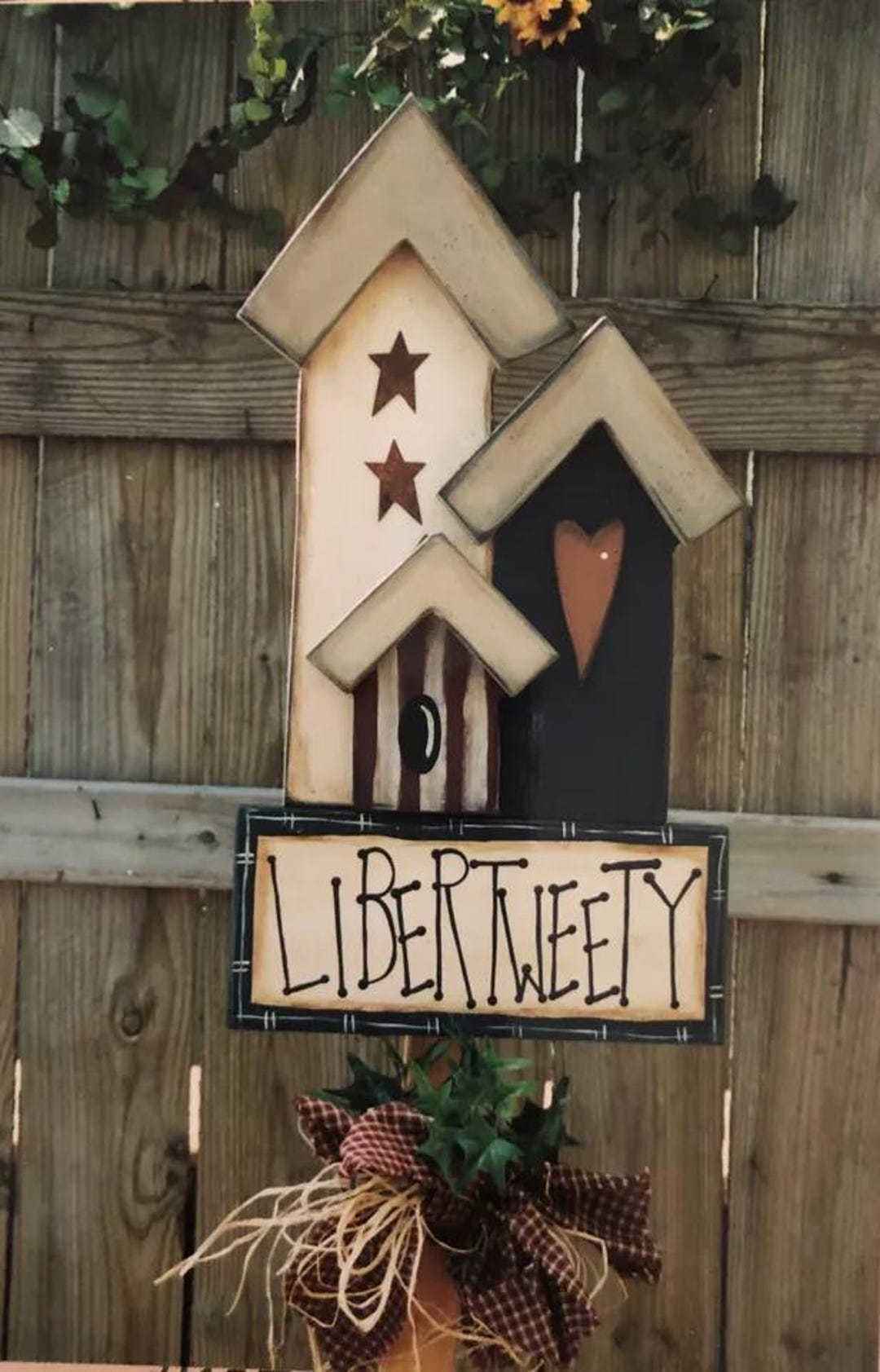 Vintage 2001 Tole Painting Pattern: Libertweety by Karen Stone (pretty ...