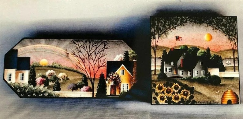 Tole Painting Pattern : Sampling of the Seasons by Betty Caithness - Etsy