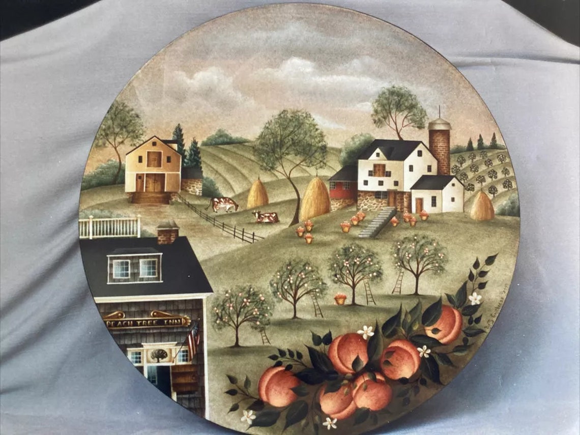 Vintage 2001 Tole Painting Pattern : Peaches and Cream by Betty ...