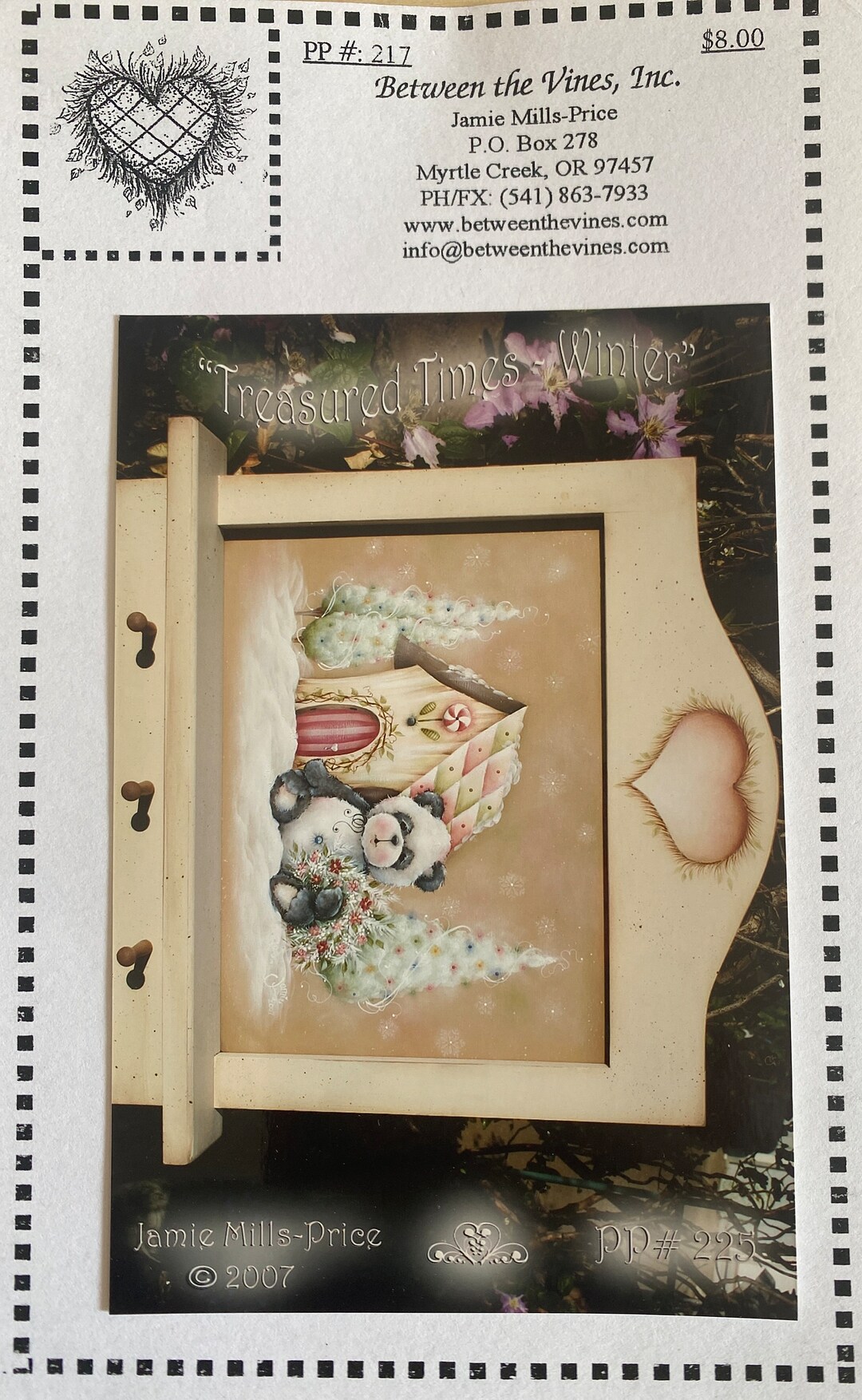 Decorative Tole Painting Pattern Packet: Treasured Times Winter by ...