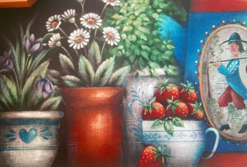 Tole Painting Pattern : Still Life With Coffee Pot by Rosemary West - Etsy