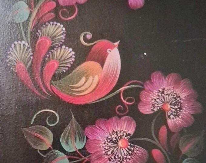 Tole Painting Pattern Packet: Baby Bird and Blossoms by Maureen ...