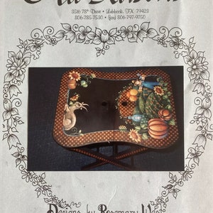 Decorative Tole Painting Pattern Packet: Harvest Table Pumpkins ...