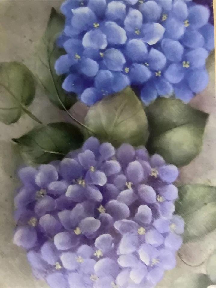 Deluxe Tole Pattern Packet: Hydrangea Basket Tray by Mary Wiseman - Etsy