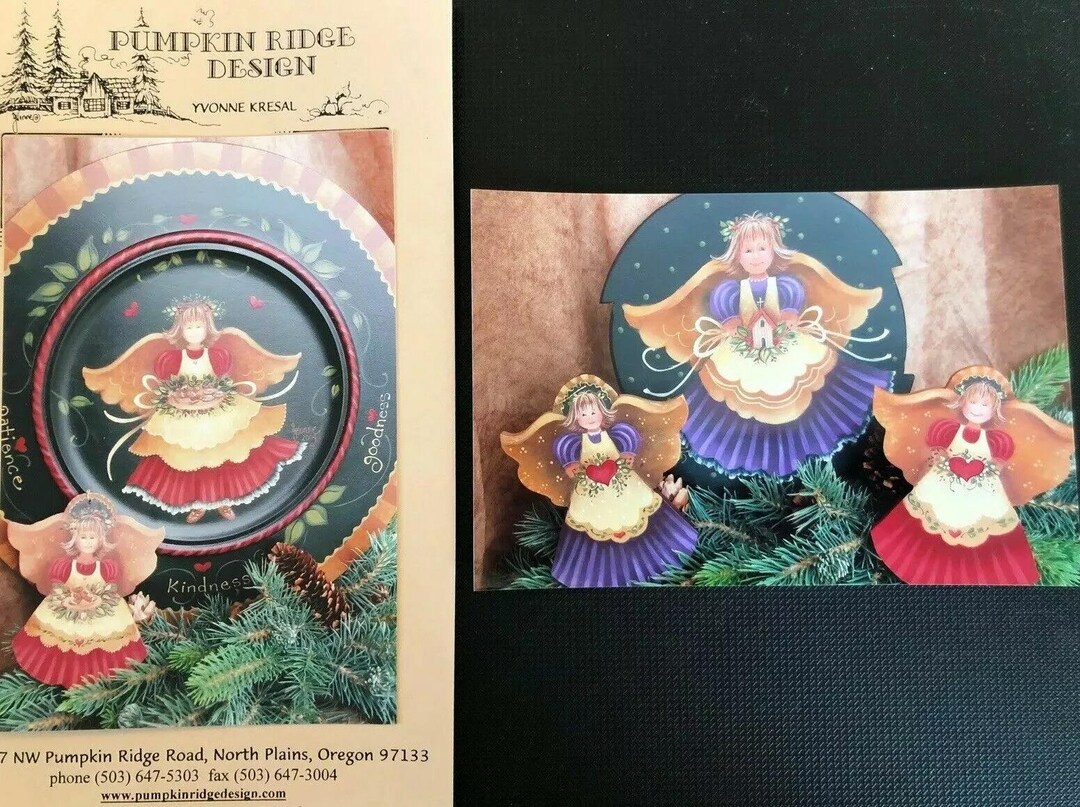 Deluxe Tole Painting Pattern Packet: Angel Gifts by Yvonne Kresal ...