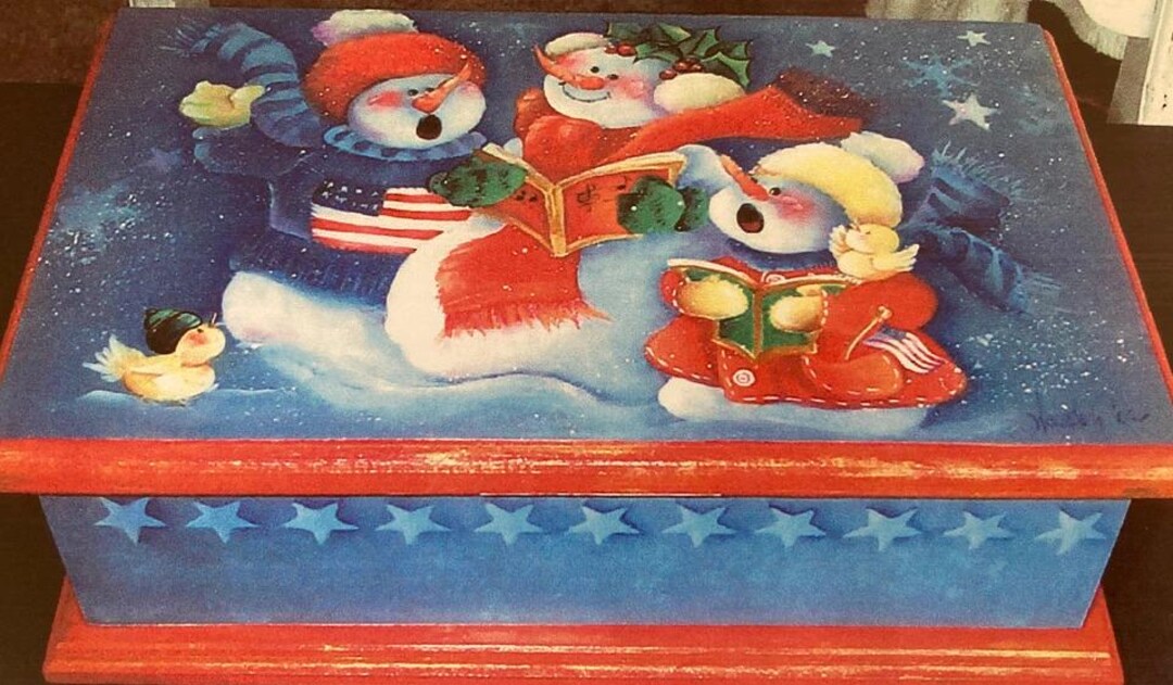 Vintage 1990 Tole Painting Pattern Packet: Oh Say Can You See by Pat ...