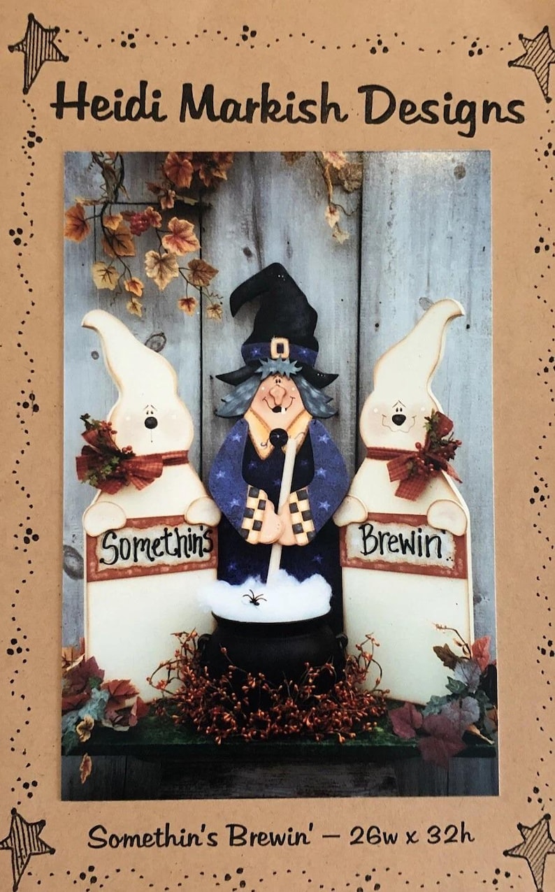 Tole Painting Pattern Packet: Somethin's Brewin' by Heidi Markish - Etsy