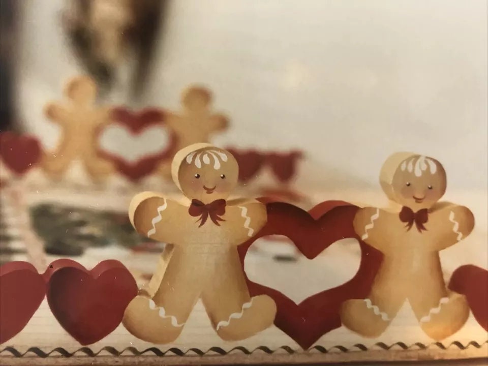 Vintage 1989 Tole Painting Pattern : Gingerbread Santa by Rosemary West ...