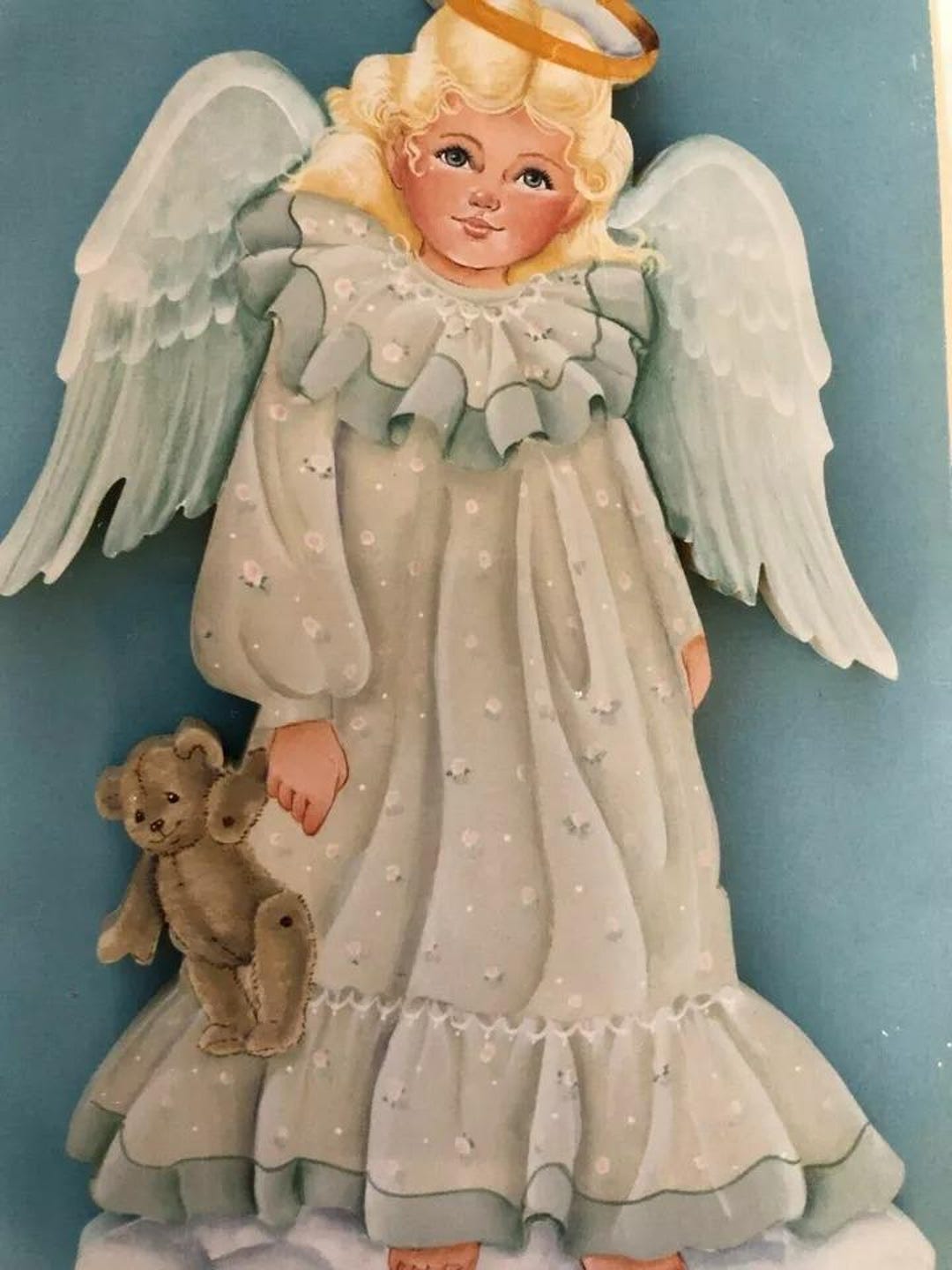 Vintage Tole Pattern : Angel in Heaven by Delane Lange - Etsy
