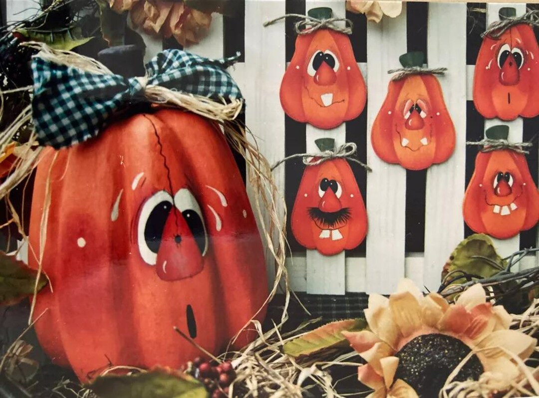 Tole Painting Pattern : Purdy Pumpkins by Renee Mullins - Etsy