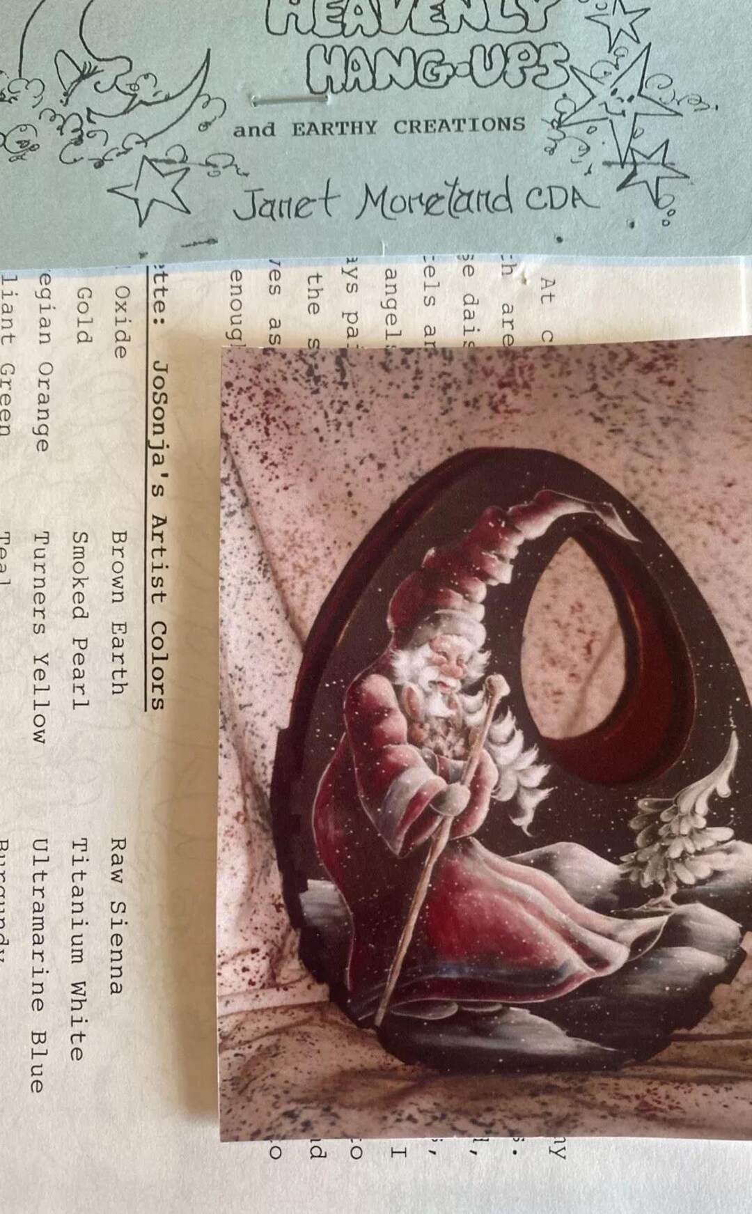 Vintage Tole Pattern Packet: so Cozy by Janet Moreland - Etsy