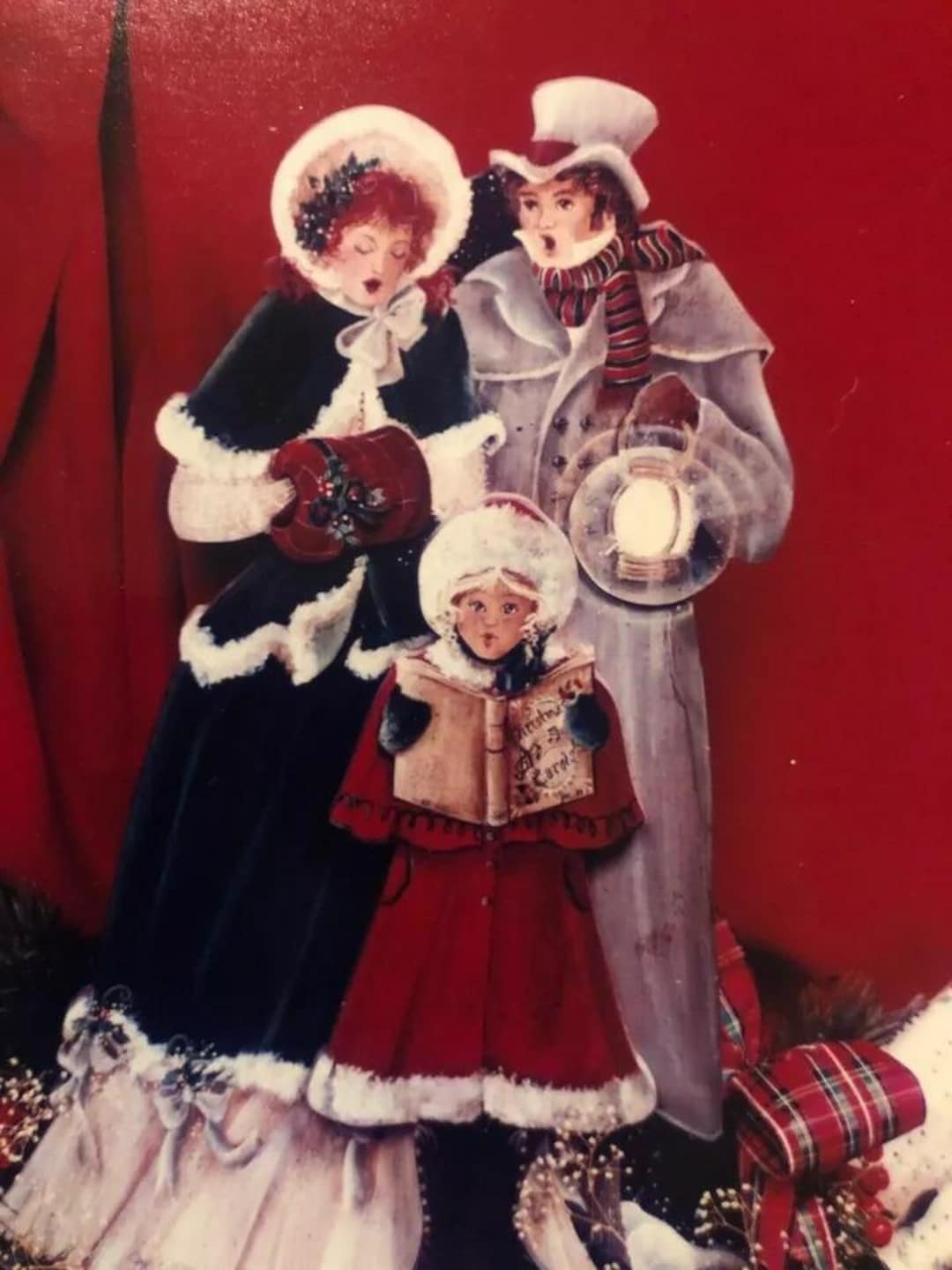 Tole Pattern : Victorian Carolers by Juliet Martin - Etsy