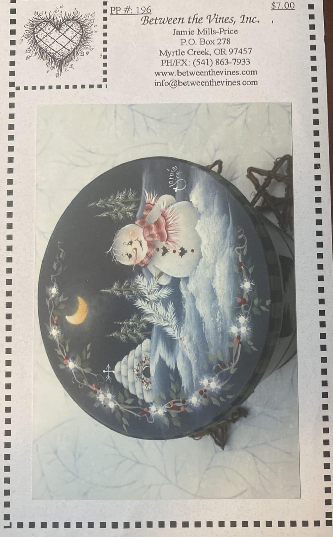 Decorative Tole Painting Pattern Packet: Igloo Sweet Igloo by Jamie ...