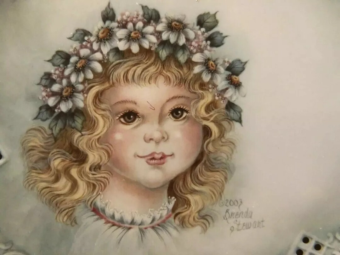 Vintage Tole Painting Pattern : Captions - Summer by Brenda Stewart - Etsy