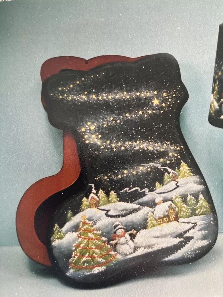 Vintage 1995 Tole Painting Pattern : Christmas Village by Carolyn ...