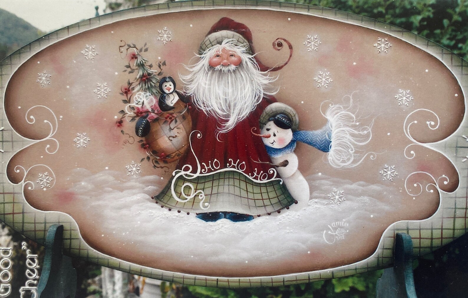 Tole Painting Pattern : Spreading Good Cheer by Jamie Mills-price - Etsy