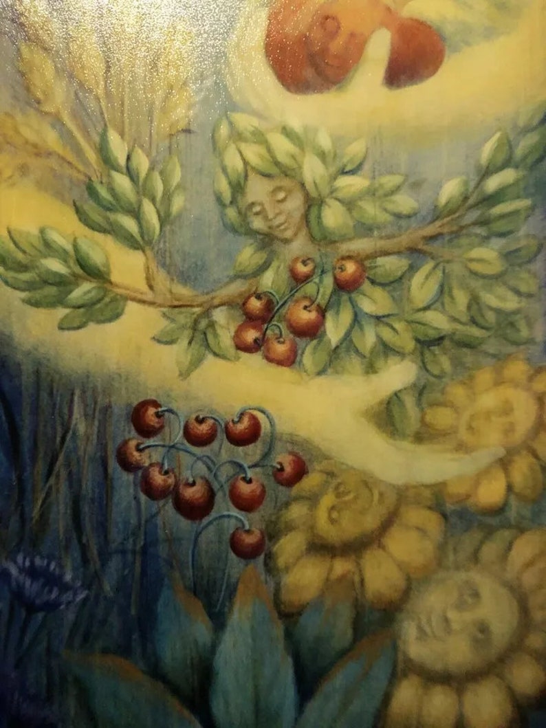 Deluxe Tole Painting Pattern : Harvest Moon Shelf by Michele Walton - Etsy