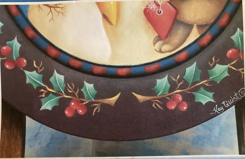 Tole Painting Pattern : May Your Season Be Pleasin' by Kay Quist - Etsy