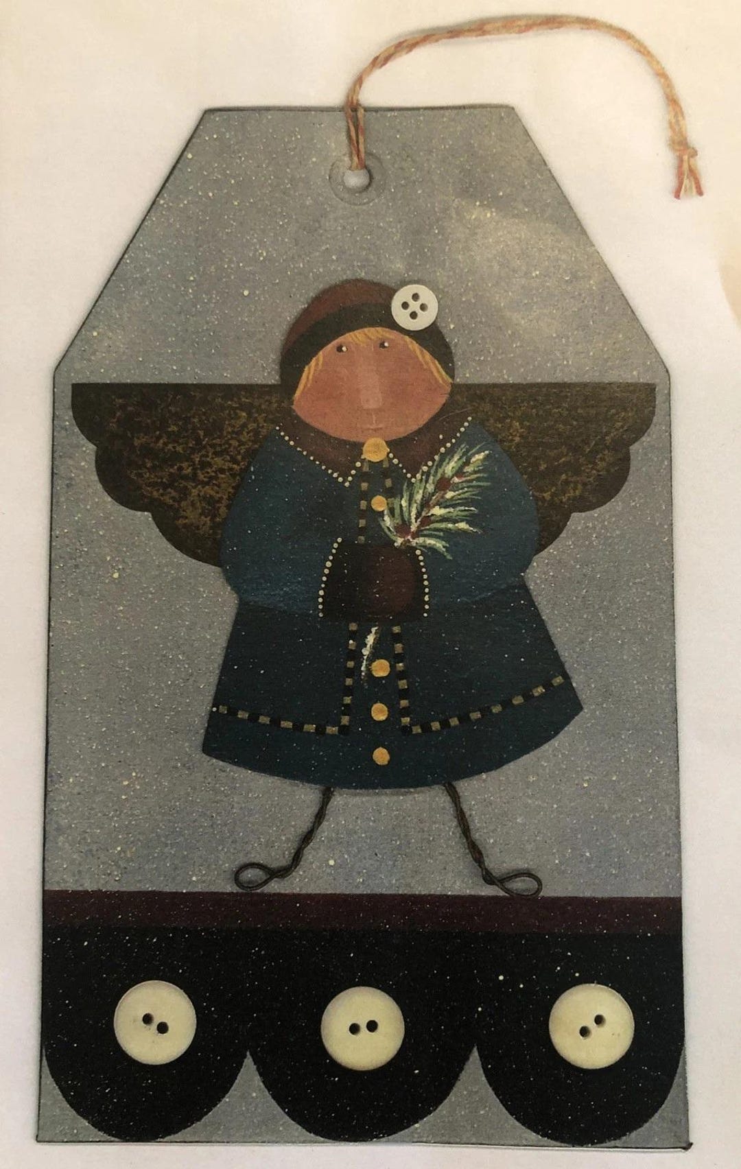 Tole Painting Pattern Packet: Babushka Angel Ornament Annie by Cynthia ...