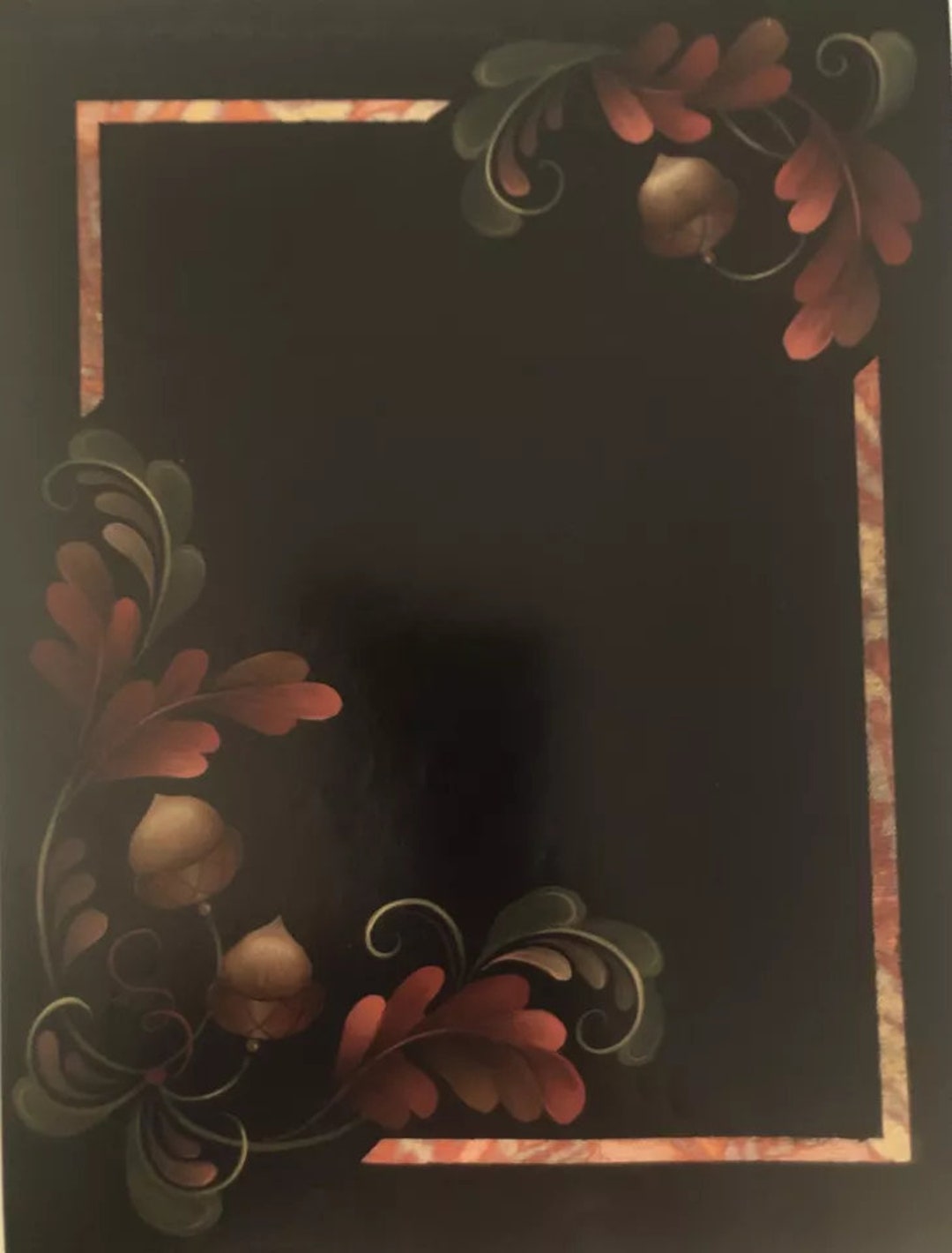 Decorative Tole Painting Pattern Packet: Autumn Clipboard by Maureen ...