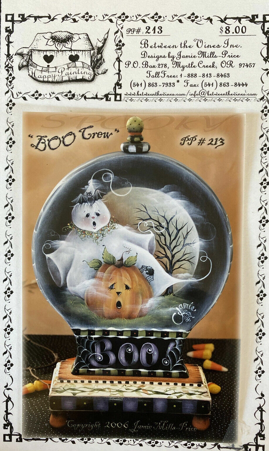 Tole Painting Pattern : Boo Crew by Jamie Mills-price - Etsy