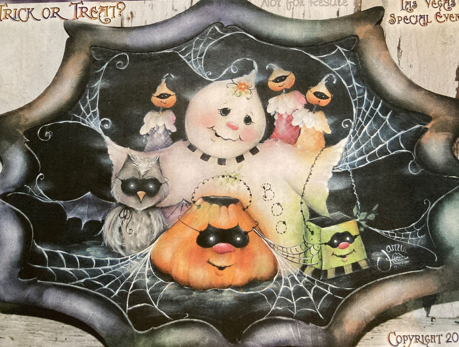 Tole Painting Pattern : Trick or Treat From the 2008 Las Vegas ...