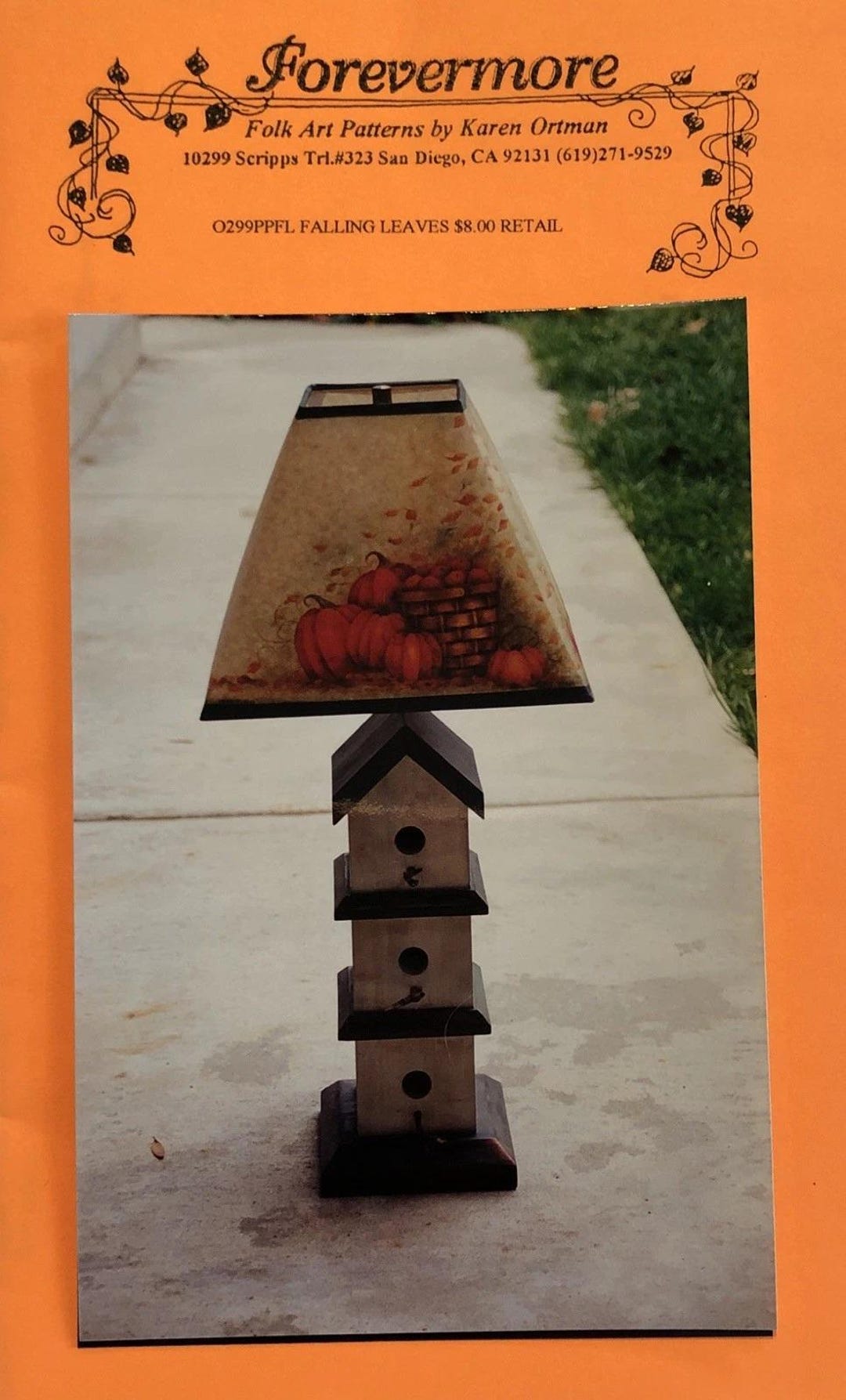 Vintage Tole Painting Pattern Packet : Fall Leaves by Karen Ortman - Etsy