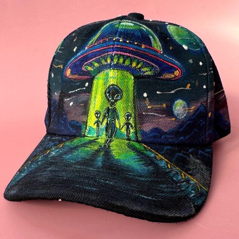 Hand Painted Hats - Etsy