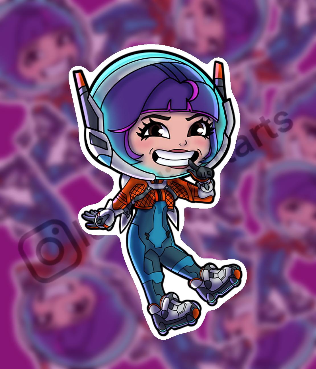 Overwatch 2 New Chibi Hero Stickers Bundle 9 Stickers NOW WITH JUNO - Etsy