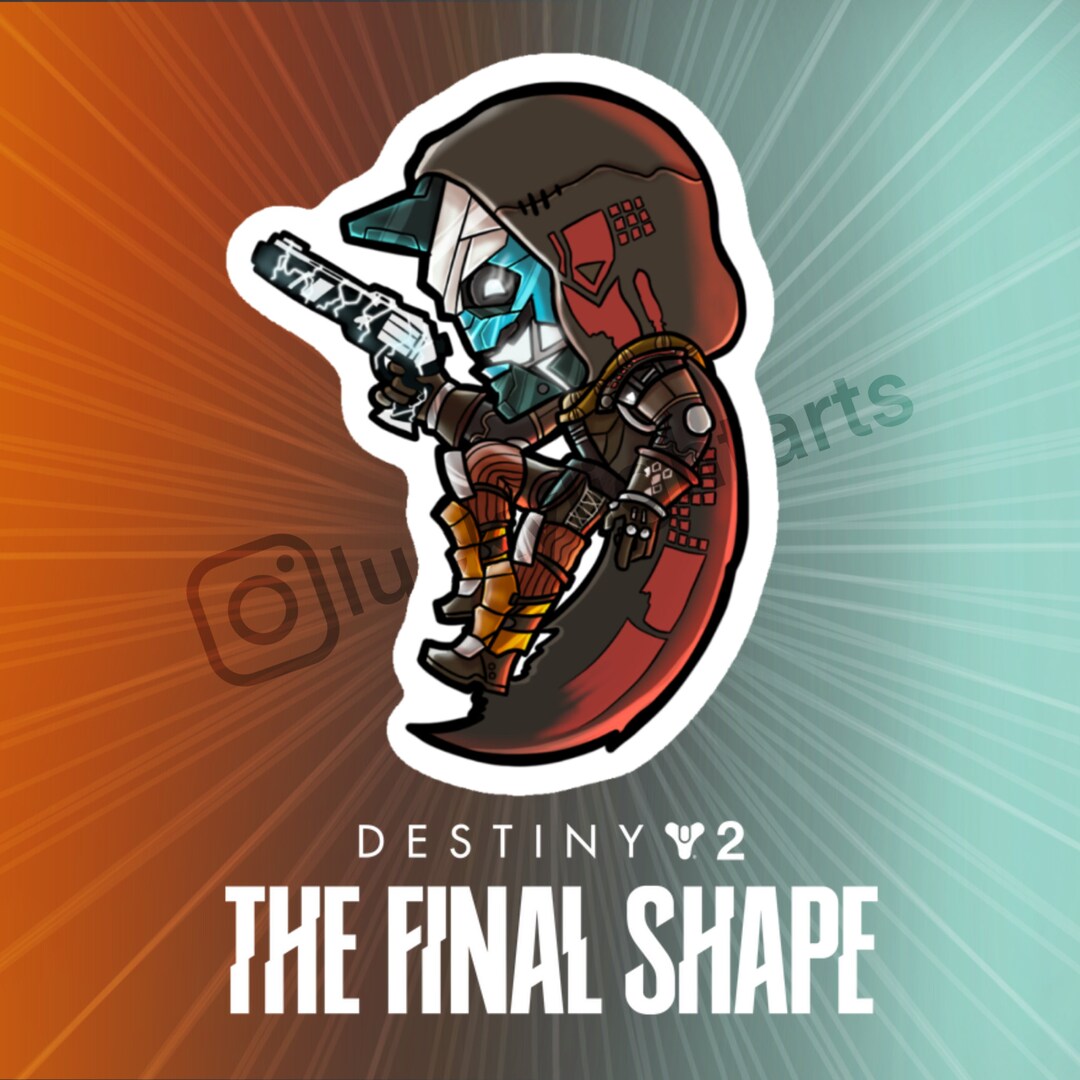 Destiny 2: the Final Shape Chibi Cayde-6 Sticker - Etsy