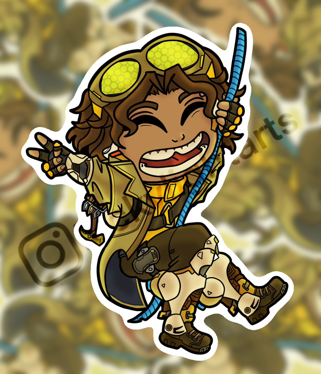 Overwatch 2 New Chibi Hero Stickers Bundle 9 Stickers NOW WITH JUNO - Etsy