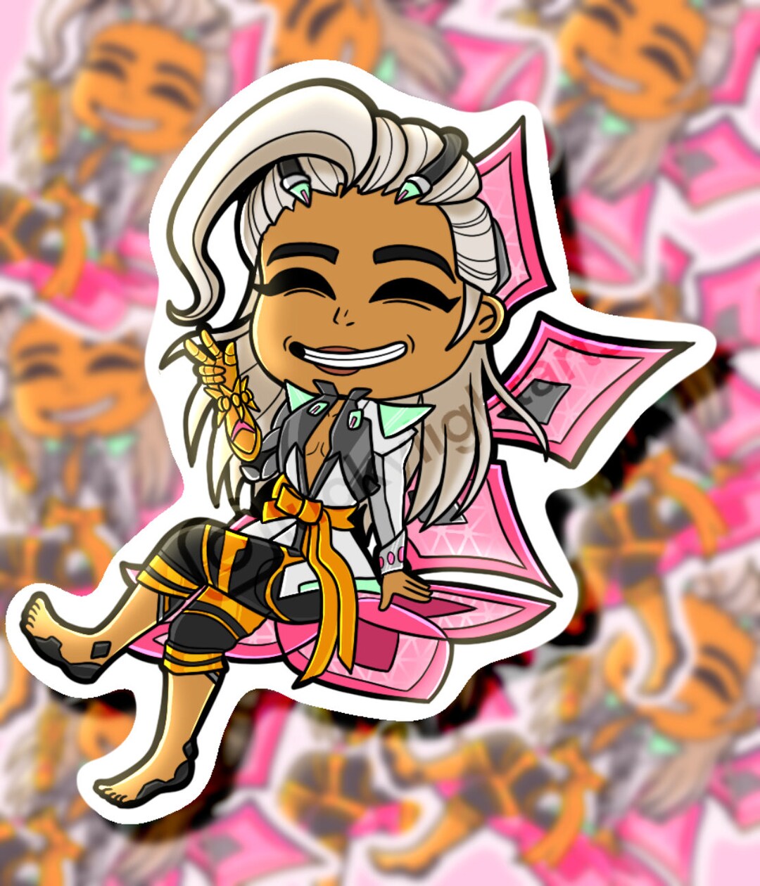 Overwatch 2 Chibi Lifeweaver Sticker - Etsy