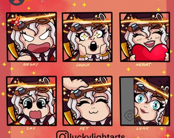 Widowmaker Overwatch Twitch Emote Pack 112x112 / 56x56 / 28x28 - Twitch ...