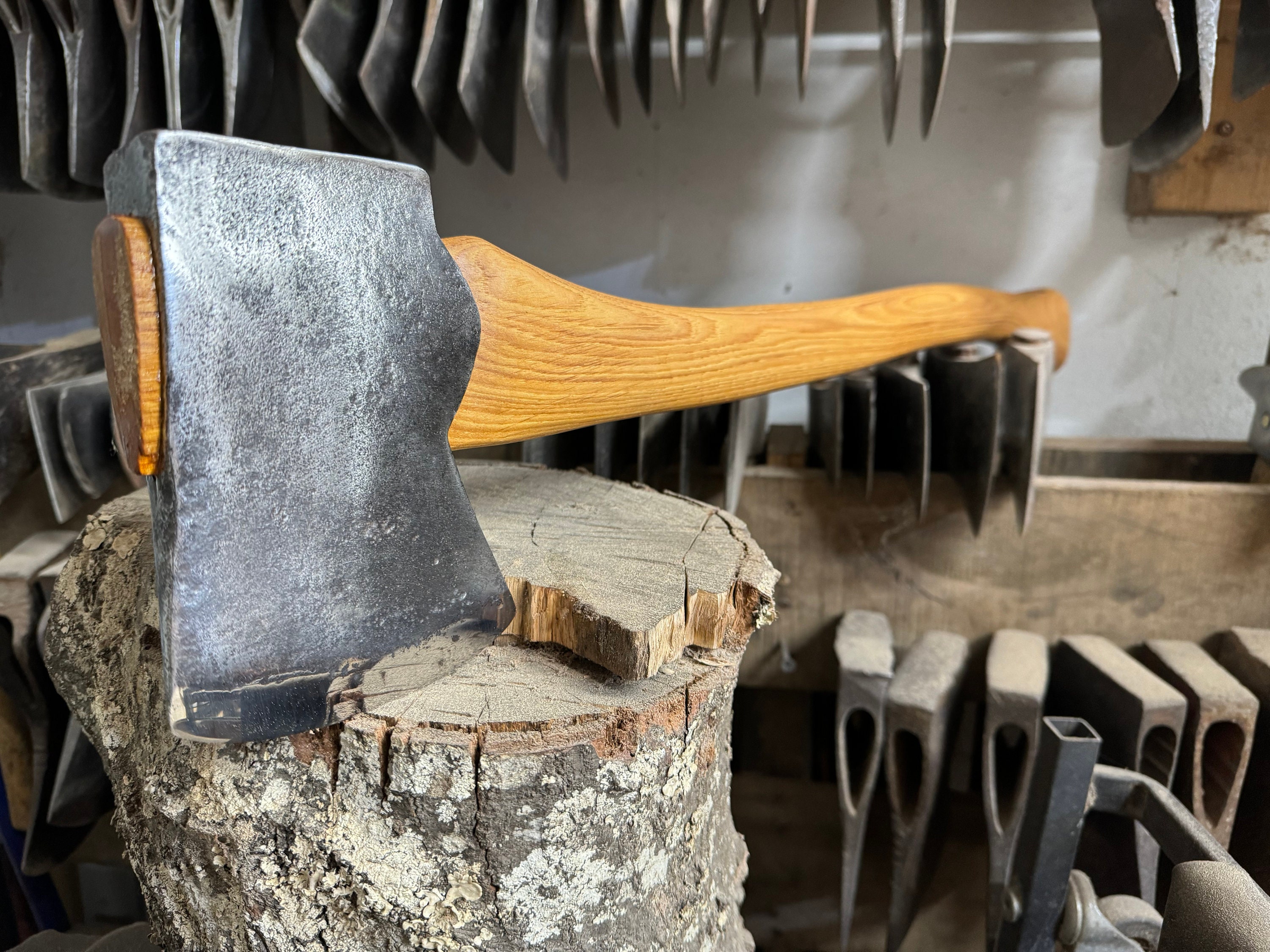 Small Vintage Restored Jersey Axe on 24 Custom Hickory Handle - Etsy