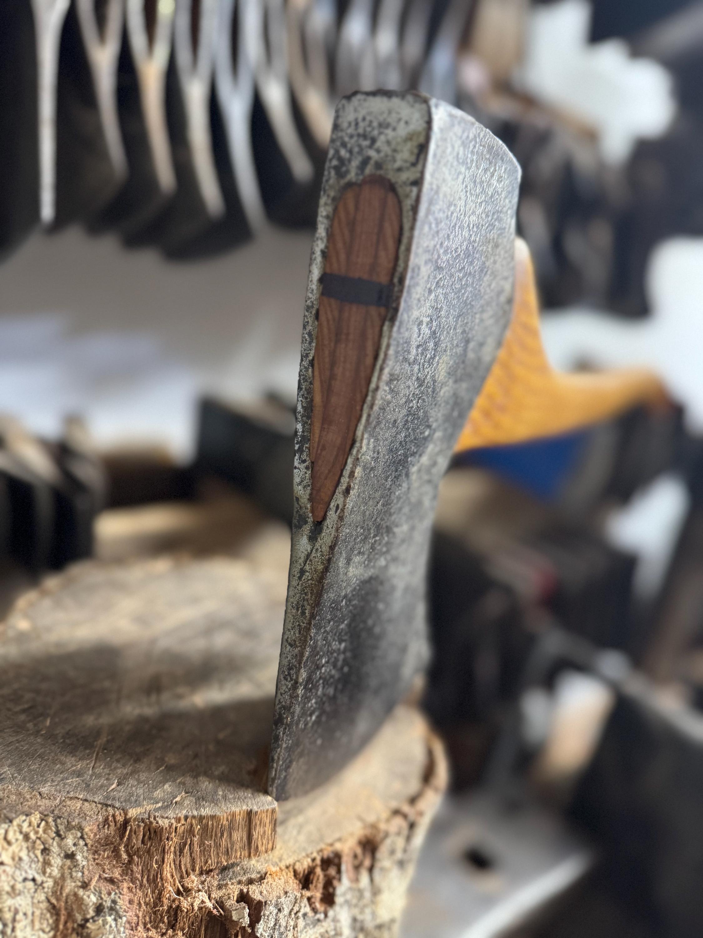 Restored Vintage Rare English Elwell 6 Rounding Pattern Axe With ...