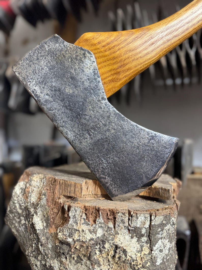 Restored Vintage Rare English Elwell 6 Rounding Pattern Axe With ...