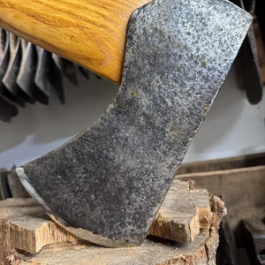 Restored Vintage Rare English Elwell 6 Rounding Pattern Axe With ...